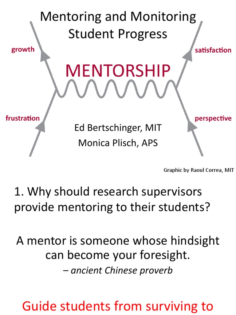 Mentoring and Monitoring Student Progress | PDF