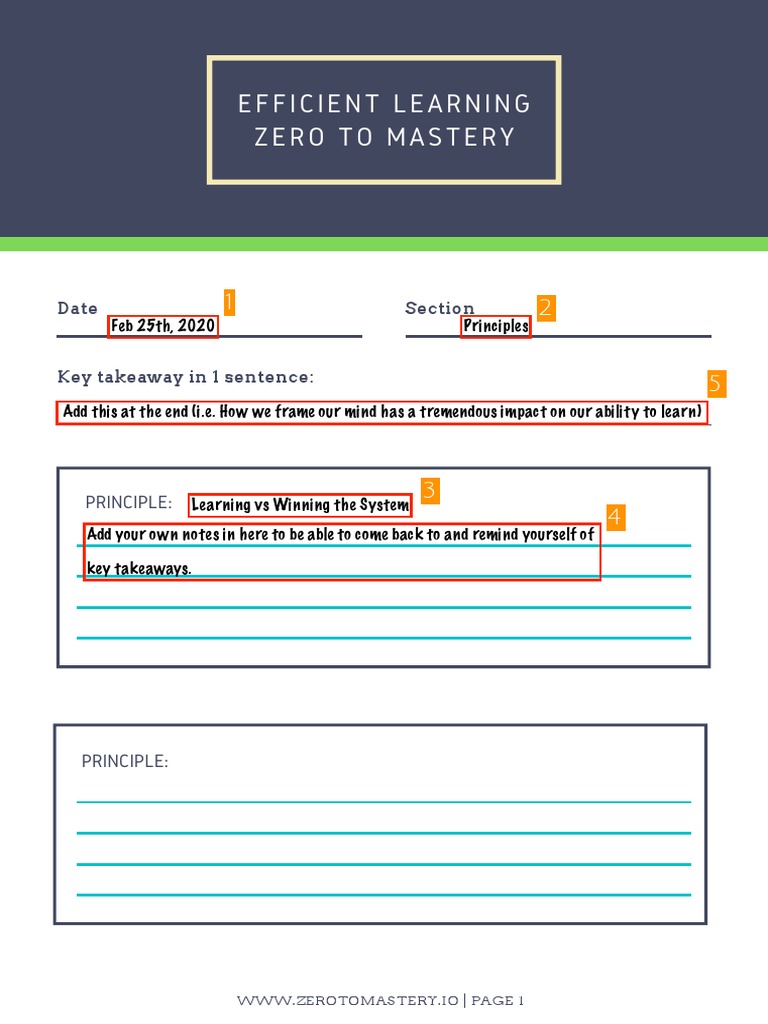2.2 Example - How To Use The Worksheet | PDF