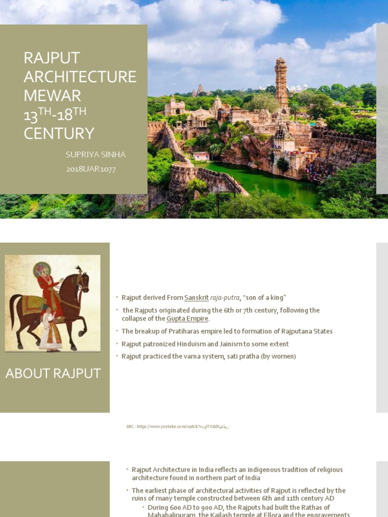 Architectural Study - RAJPUT ARCHITECTURE, Mnit Jaipur | PDF ...