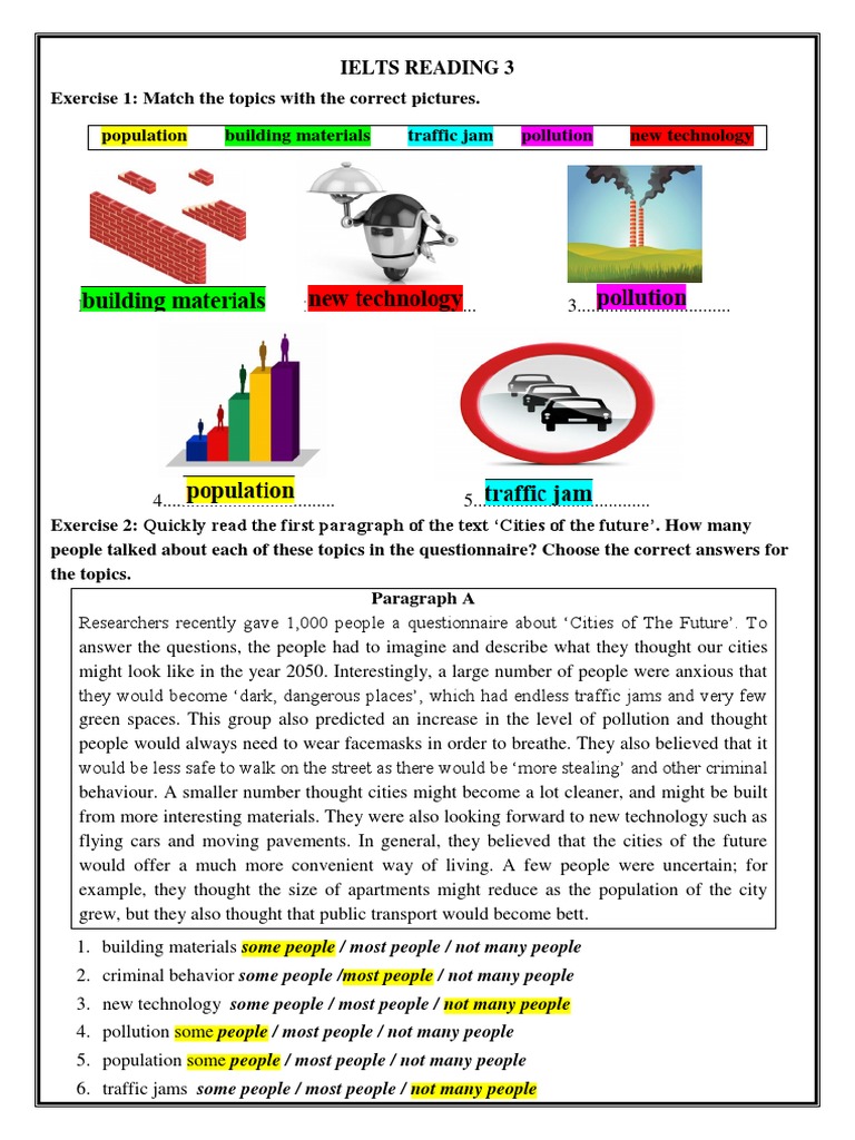 New IELTS Reading | PDF | Traffic | Transport
