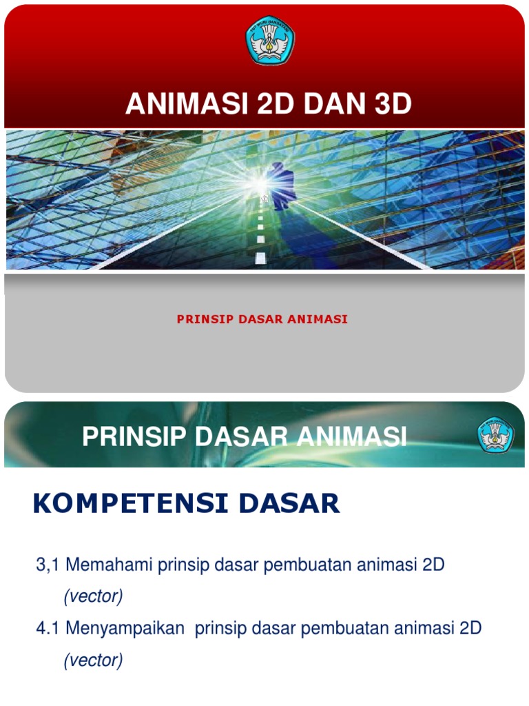 Prinsip Animasi 2D dan 3D | PDF