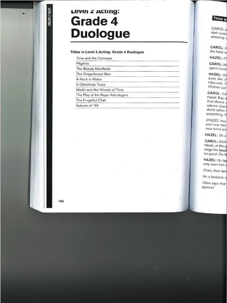 Duologue Grade 4 | PDF