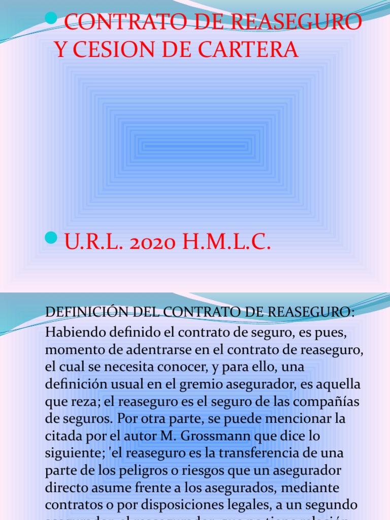Prueba Reaseguro | PDF | Reaseguro | Seguro