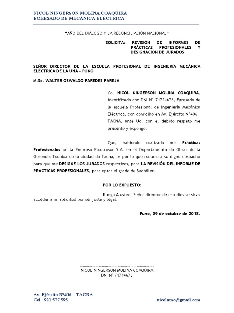 Solicitud de Designacion de Jurados Revisor | PDF