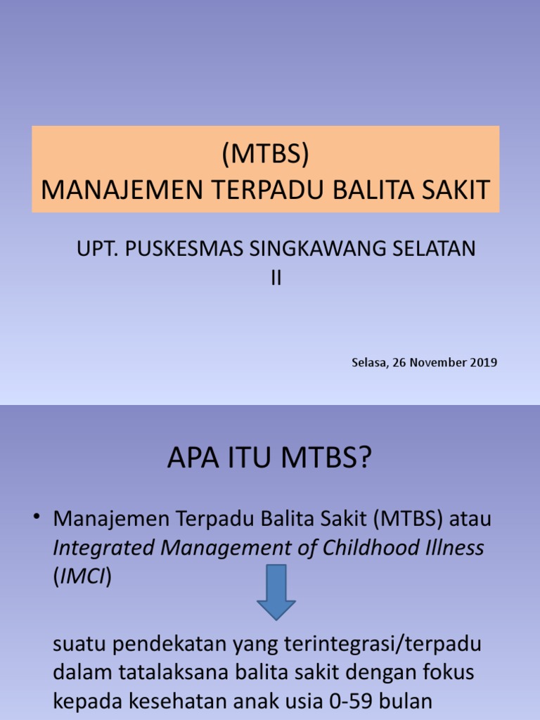 MTBS | PDF