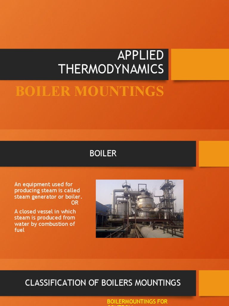 Applied Thermodynamics | PDF | Boiler | Valve