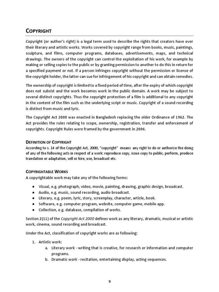 IPL Lecture 2 3 | PDF | Trademark | Copyright