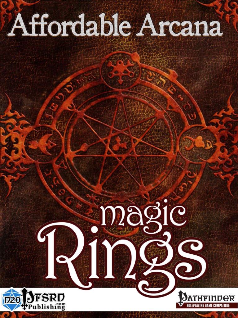 Affordable Arcana - Magic Rings | PDF