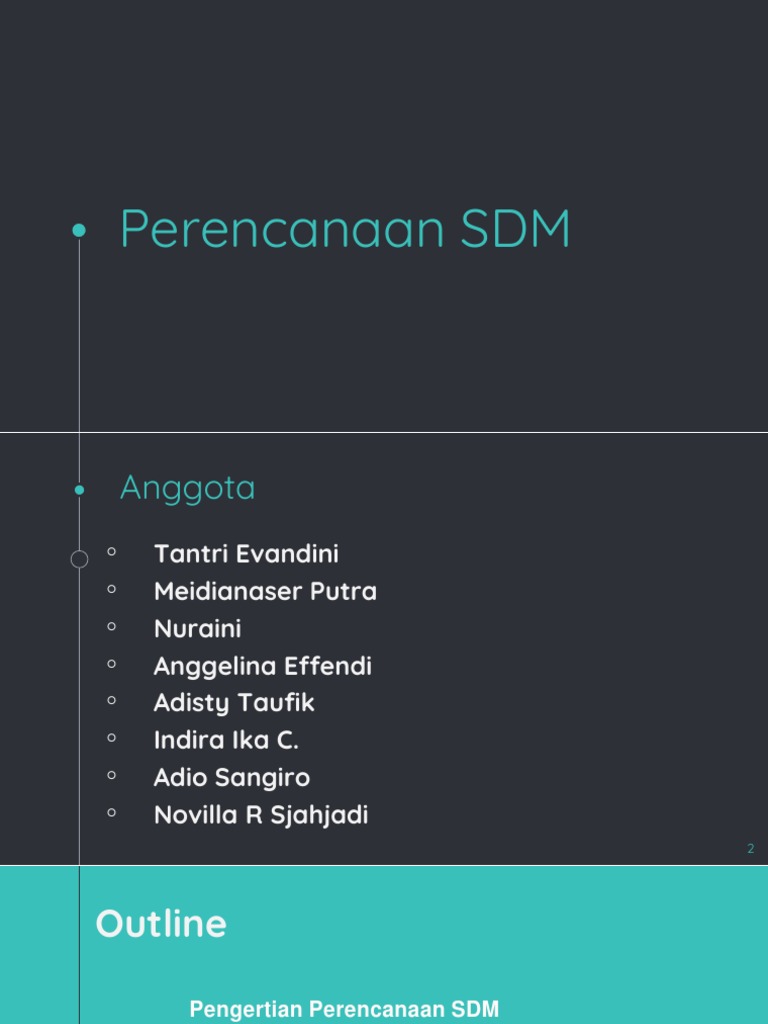Perencanaan Sdm Pdf