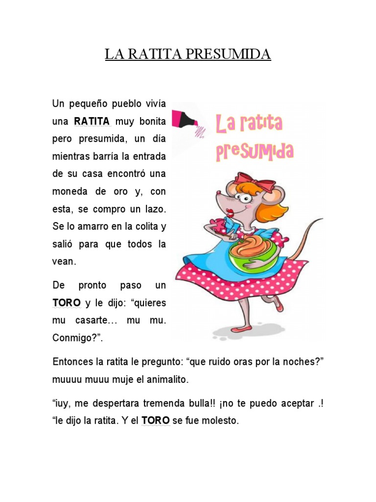 La Ratita Presumida | PDF