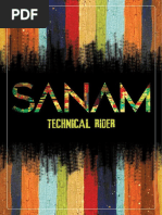 Technical Rider Example | PDF | Sound Technology | Sound