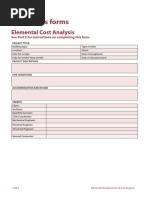 New Build Elemental Cost Breakdown Template | PDF | Framing ...