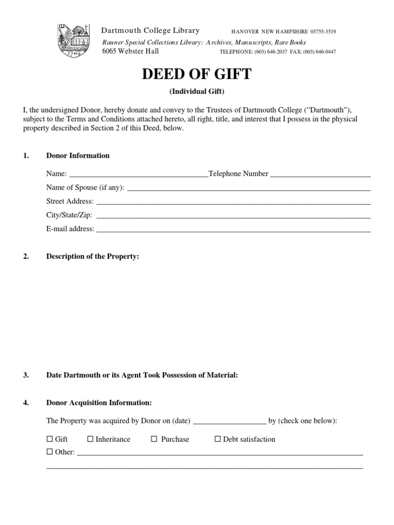 Deed of Gift Form Download | PDF | Property | Taxes
