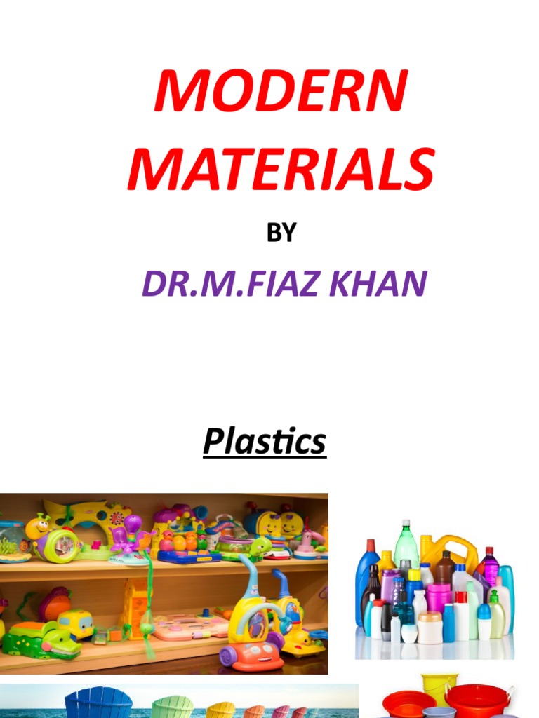Modern Materials Overview and Applications | PDF | Plastic | Semiconductors