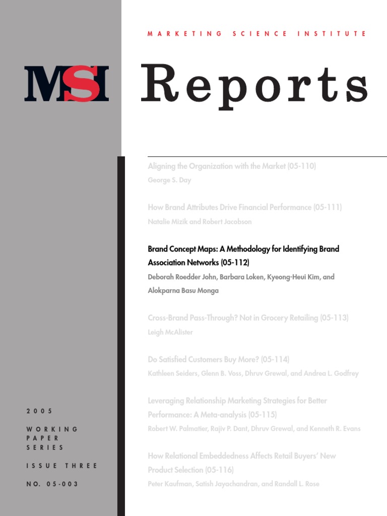 Brand Association Map | PDF | Brand | Data Analysis