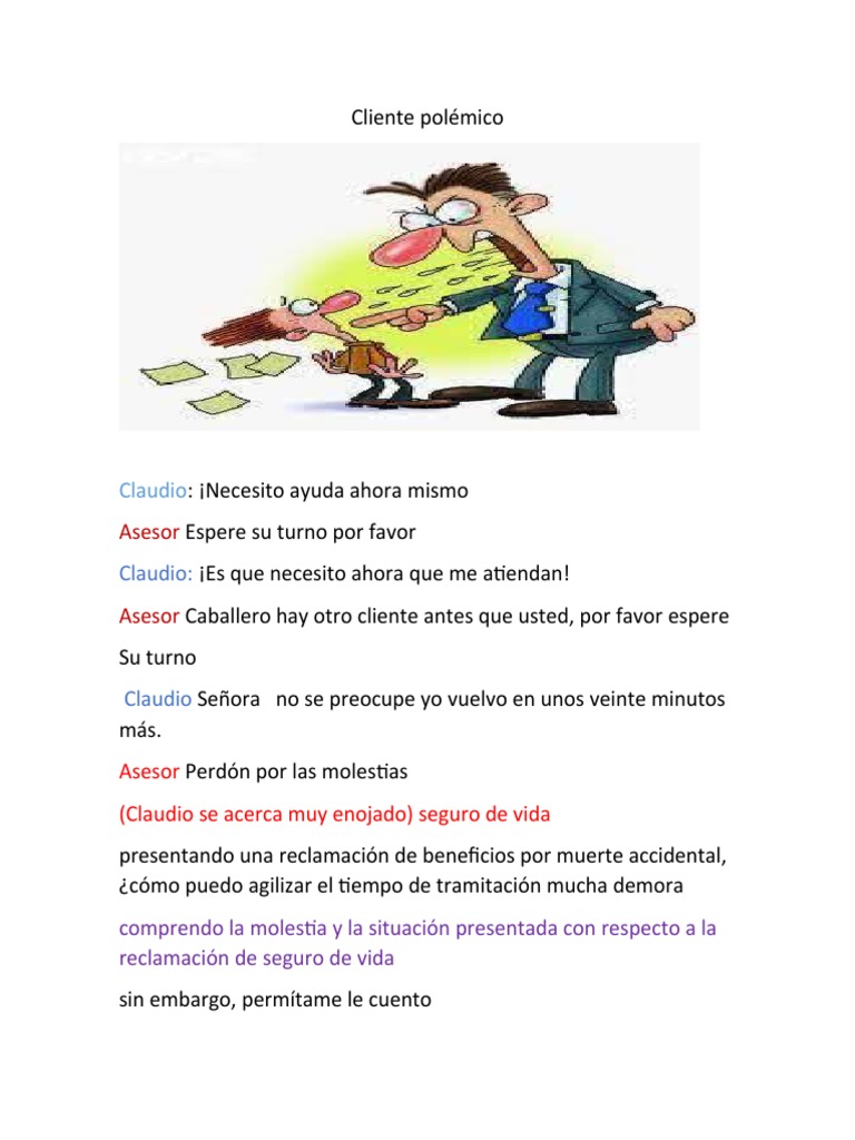 Cliente Polémico.2 | PDF | Bancos | Claudio
