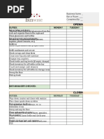 Server Closing Duties | PDF