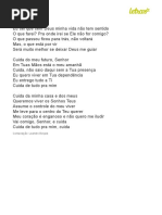 Letra do Hino Quebrantado - Vineyard | PDF | Poesia