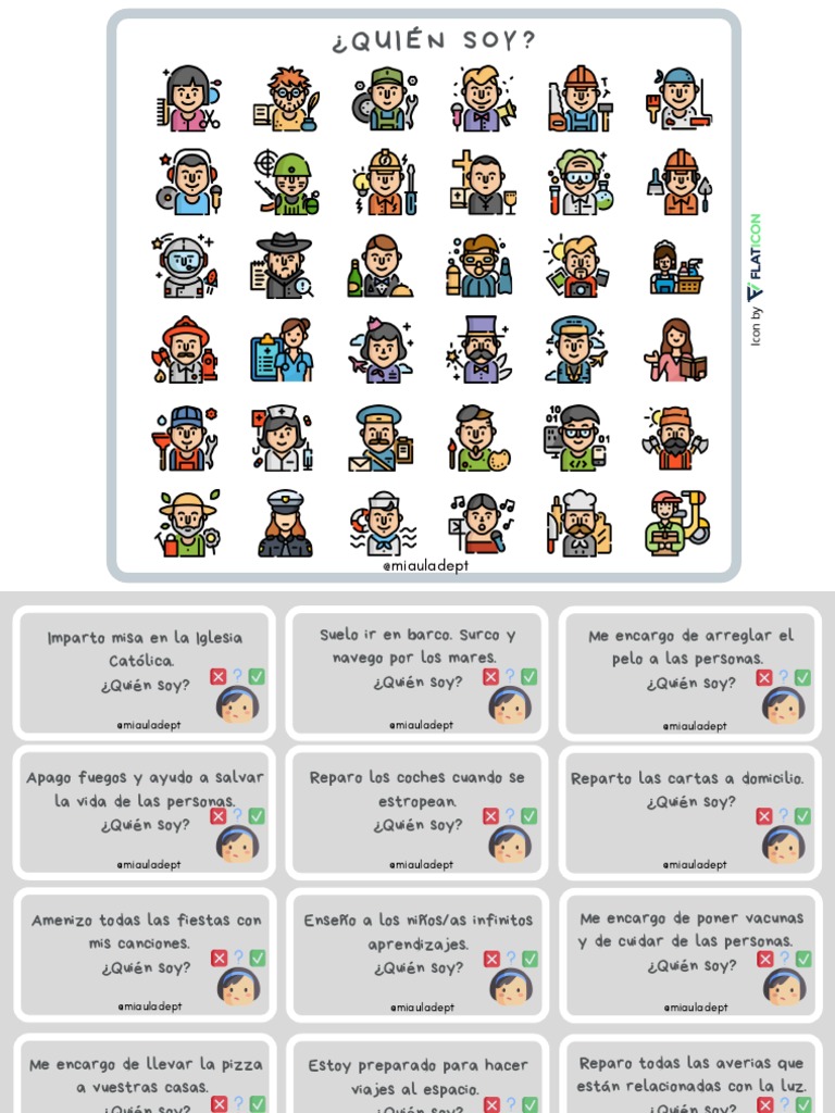 Adivina Su Profesión | PDF