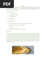 Receta del Birote Salado de Guadalajara | PDF | Panes | Aluminio