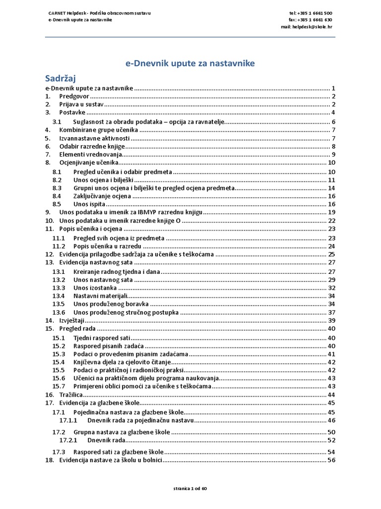 E D - Nastavnik - 30 1 2020 | PDF
