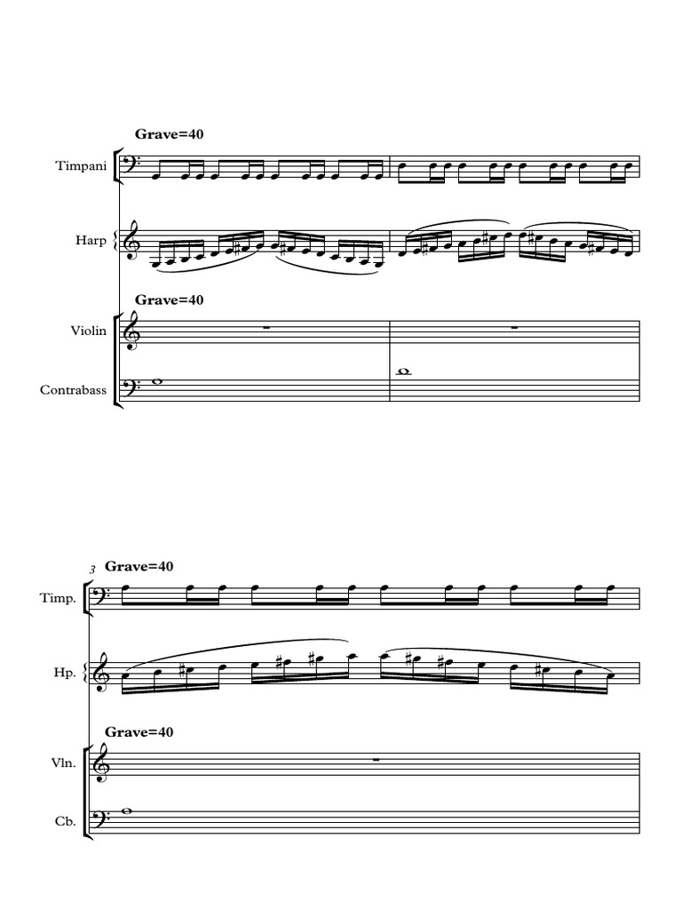 Violin Open String Practice Accompaniment | PDF