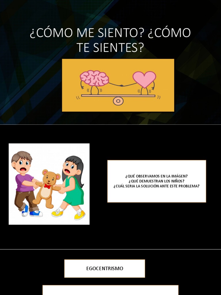 Cómo Me Siento Como Te Sientes | PDF