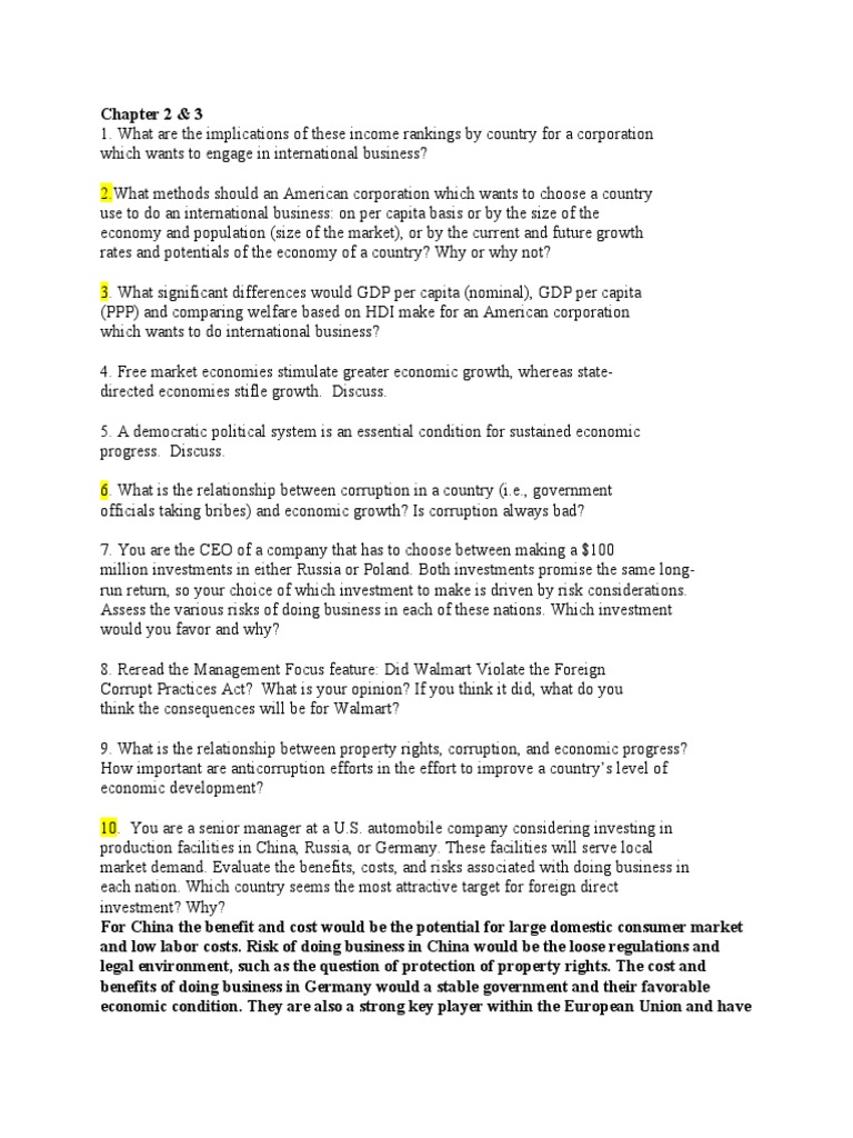 Eco Exam 1 Study Guide | Download Free PDF | Free Trade | Globalization