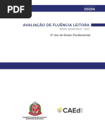 Prova Caed 2025 - 2° Ano - Lingua Portuguesa - FLUÊNCIA D0203 | PDF ...