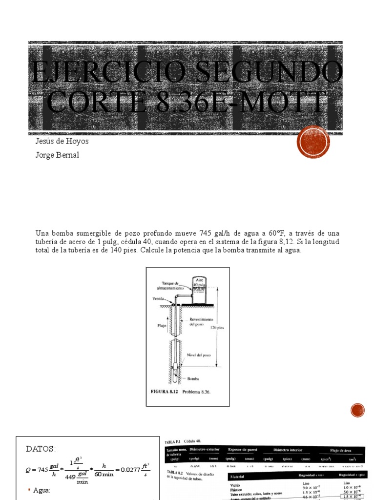 Ejercicio 8.36E-Mott | PDF | Gases | Dinámica de fluidos