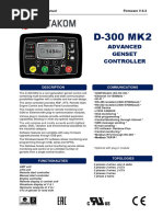 SMART 500: Advanced Genset Controller | PDF