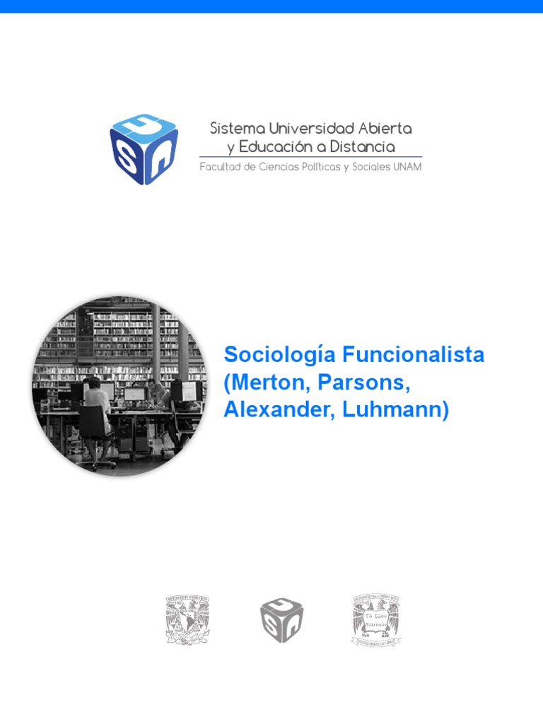 Sociologia Funcionalista | PDF | Sociología | Teoría