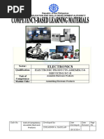 CBLM Plumbing NCII Sample | PDF | Plumbing | Pipe (Fluid Conveyance)