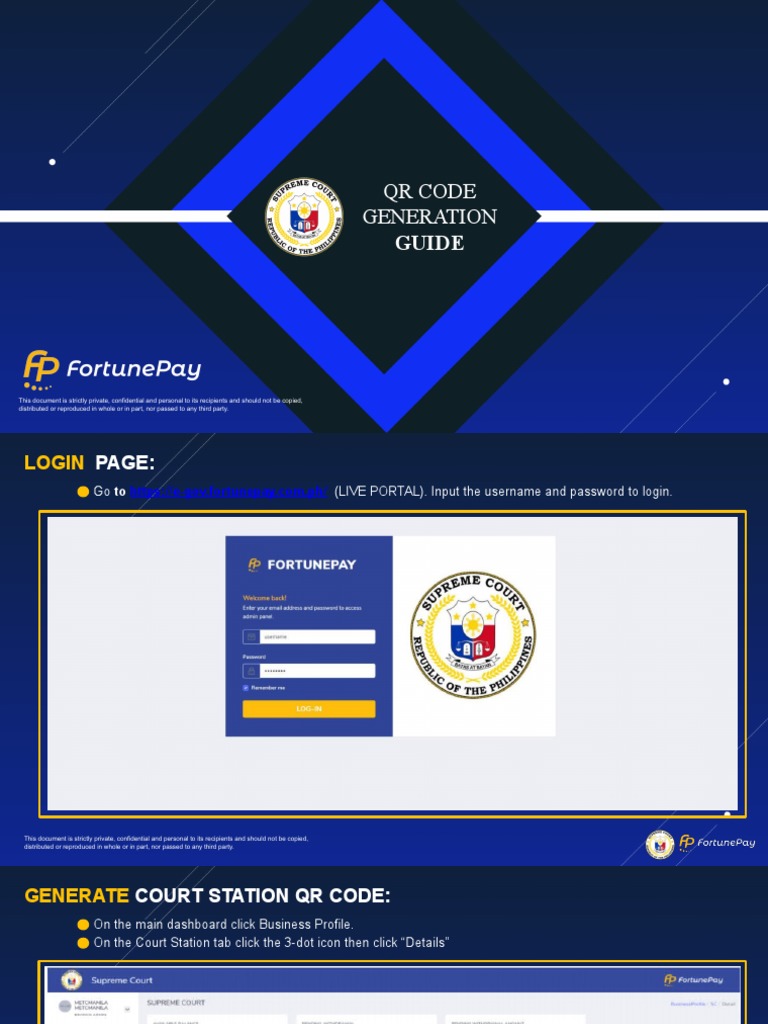 FP QR Code Generation Guide v.1 | PDF | Computing | Software