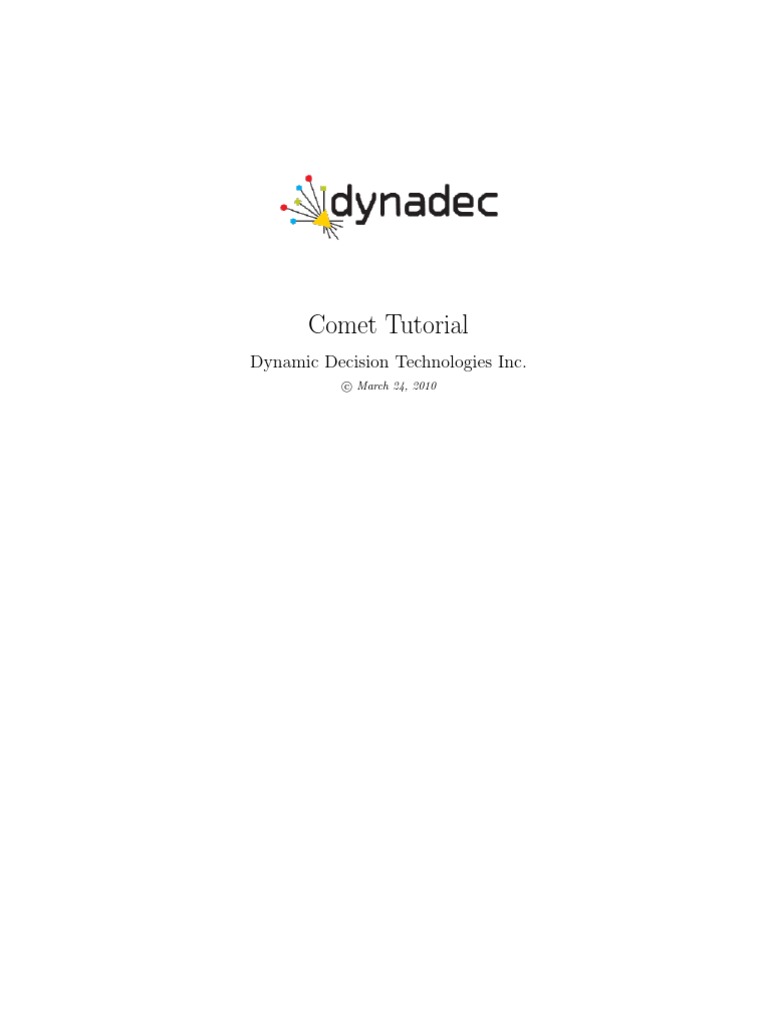 Comet | PDF | Command Line Interface | Application Programming Interface
