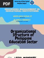DEPED Organizational Chart | PDF | Learning | Cognition