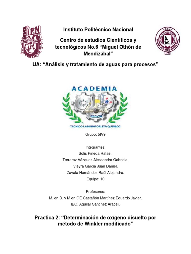 Act.2.2 Eq8 5iv9 | PDF | Química | Valoración