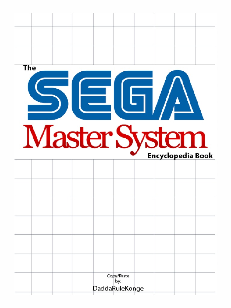 Master System - Encyclopedia | PDF | Video Game Platforms | Video Game ...