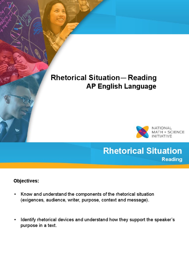 Obama's Back To School Speech - Rhetorical Situation | PDF | Rhetoric