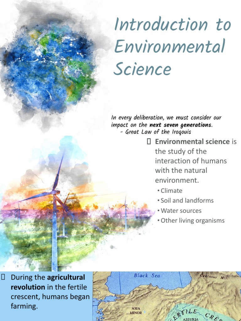 Introduction To Environmental Science | PDF | Pollution | Hazardous Waste