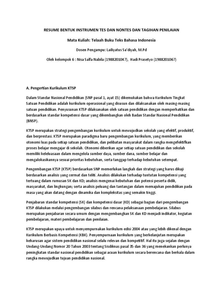 RESUME Telaah Buku Teks | PDF | Karier & Perkembangan | Bisnis