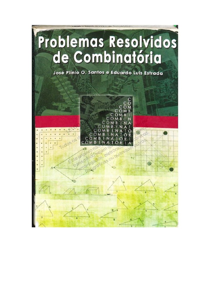 Problemas Resolvidos de Combinatoria Jose Plinio | PDF