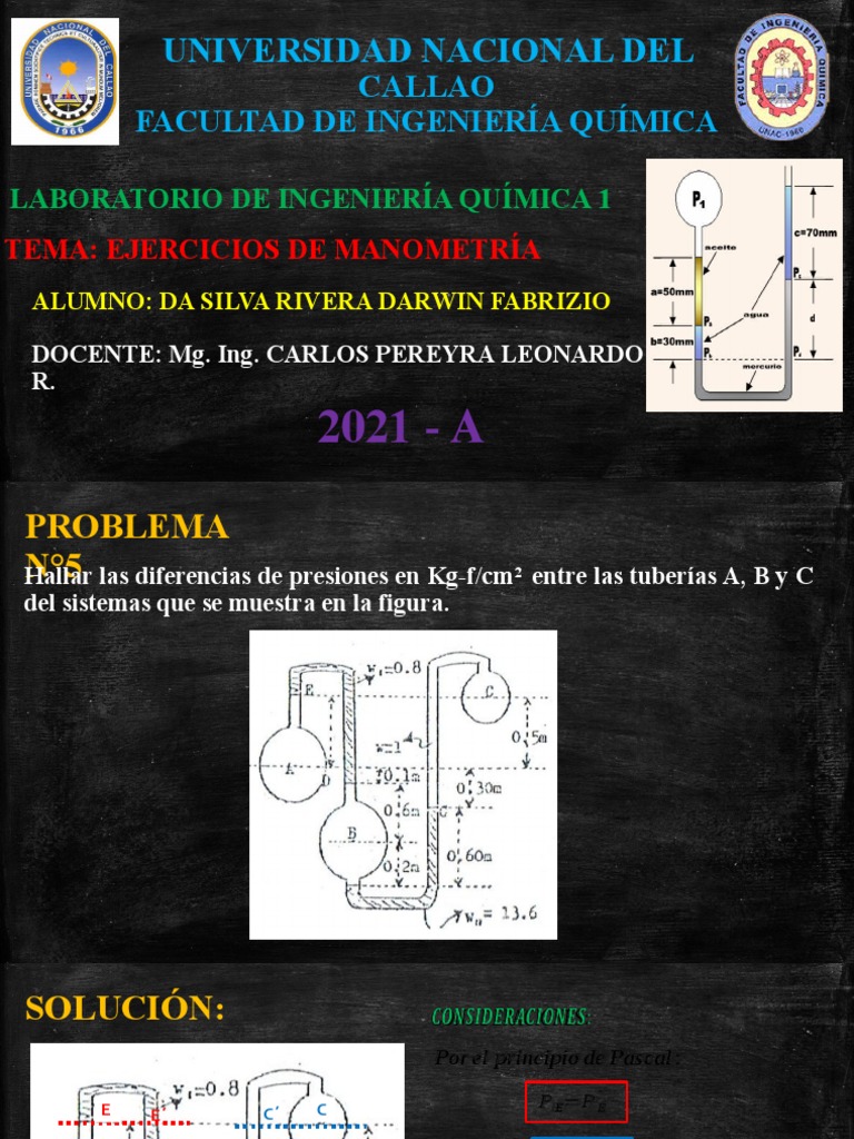 Expo de Manometria | PDF | Presión | Metrología