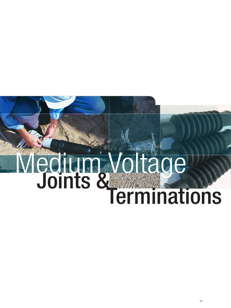Medium Voltage: Joints & Terminations | PDF | Insulator (Electricity ...