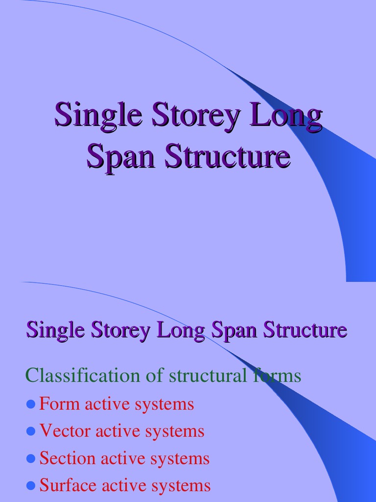 Long Span Structure | PDF | Truss | Roof