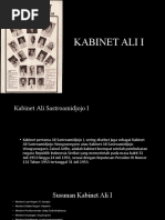 Sejarah Kabinet Ali Sastroamidjojo 1 Dan 2 | PDF | Ilmu Sosial | Perjalanan