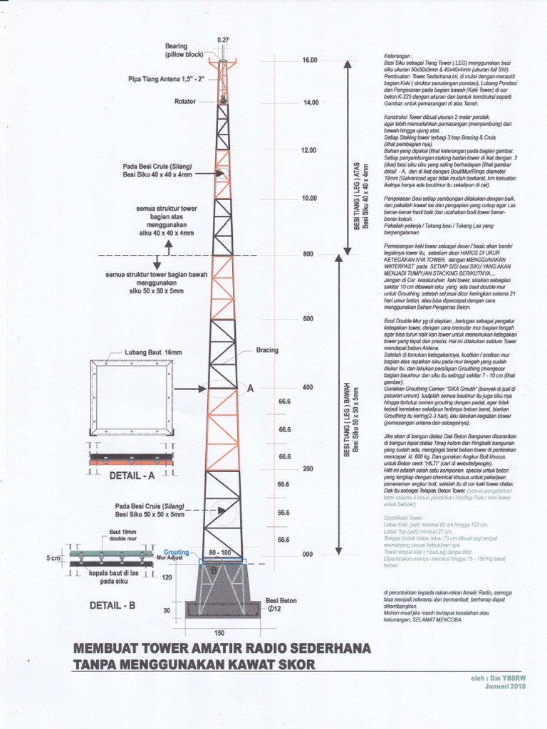 Design Tower Sederhana | PDF