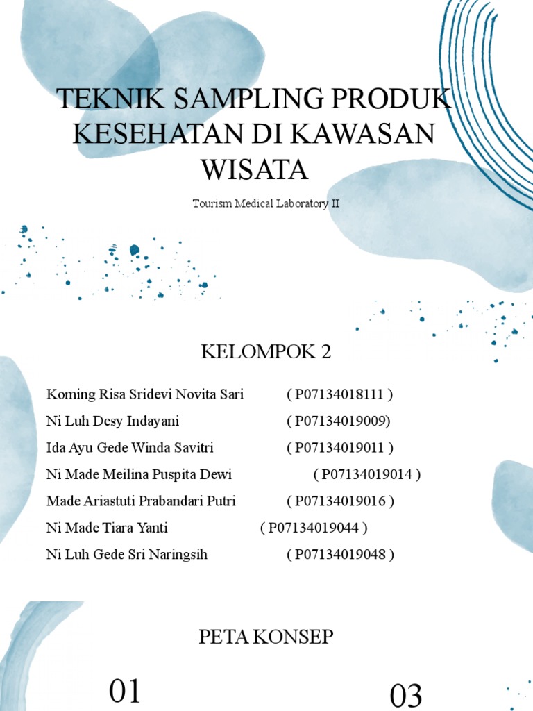 Kelompok 2 - Va - Teknik Sampling Produk Kesehatan | PDF