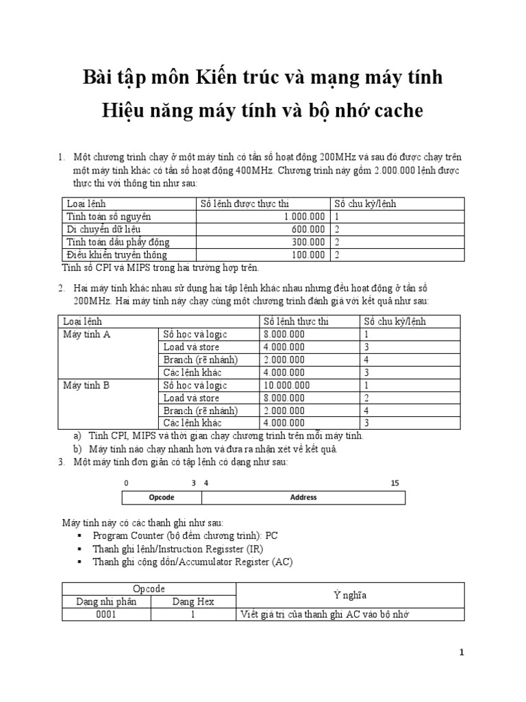 Bai Tap Giua Ky | PDF