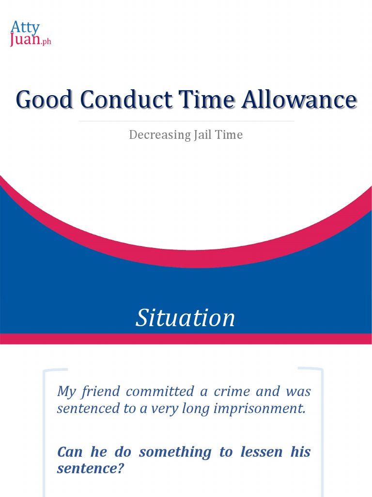 Good Conduct Time Allowance Explained | PDF | Prison | Remand (Detention)